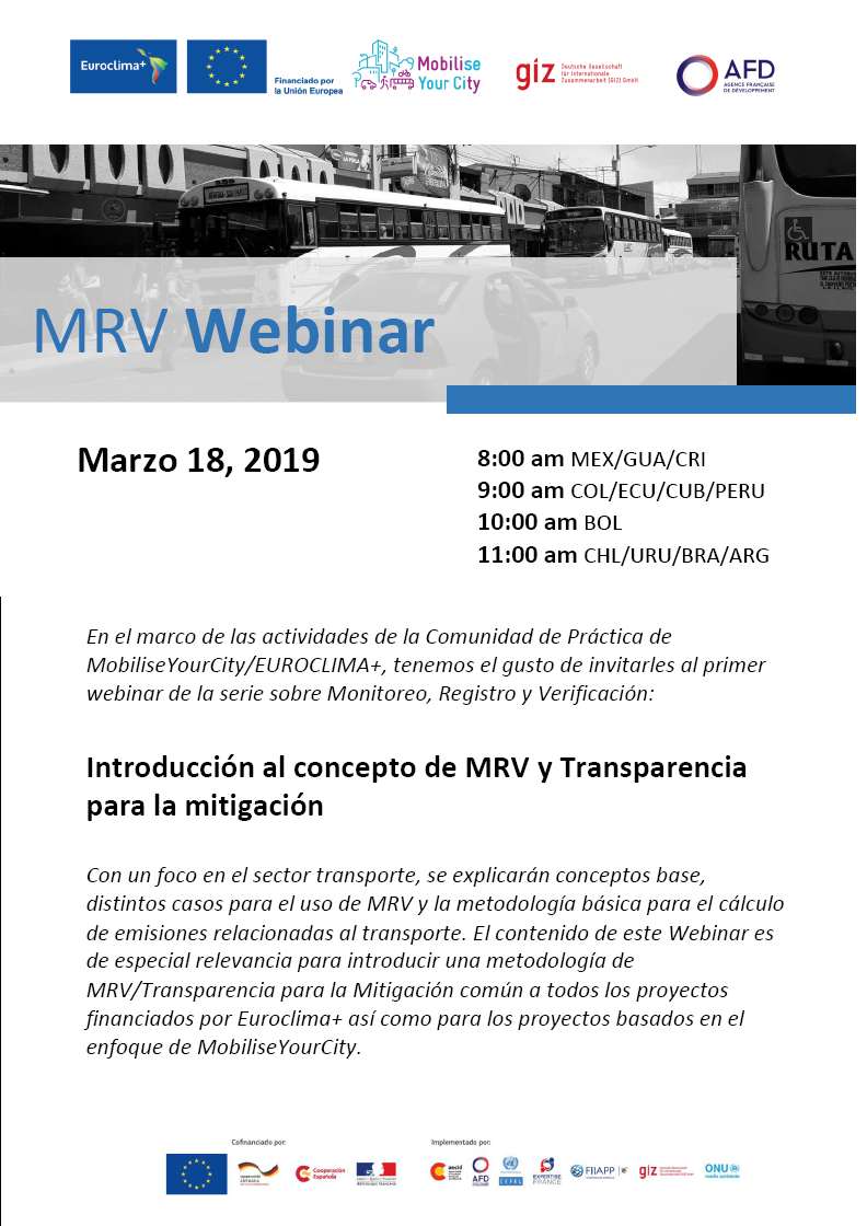 Introduction to the concept of MRV and transparency in trans ...