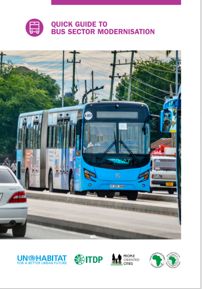 QUICK GUIDE TO BUS SECTOR MODERNISATION - ITDP | MobiliseYourCity