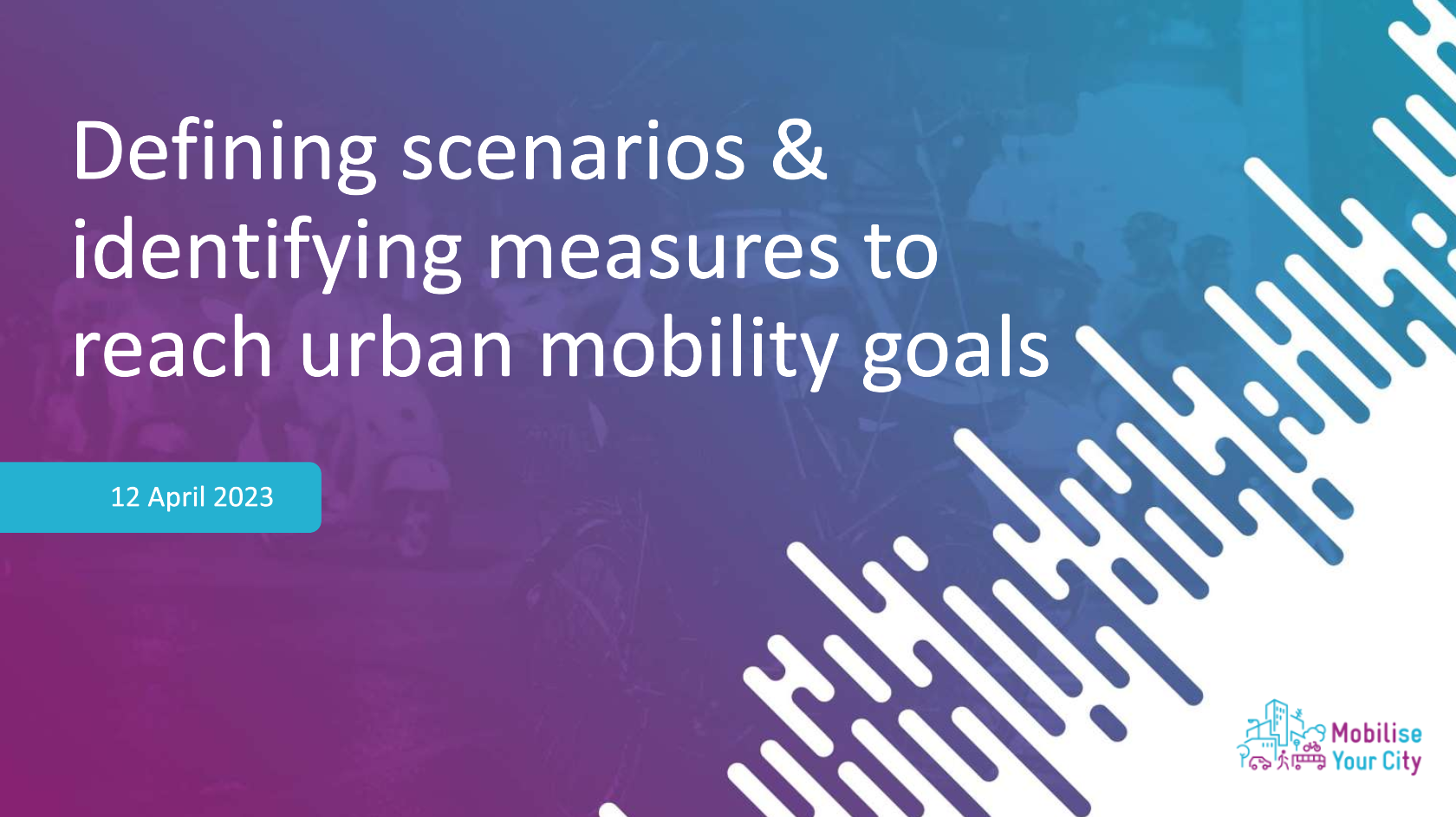 Recording of defining scenarios and identifying measures to reach urban ...