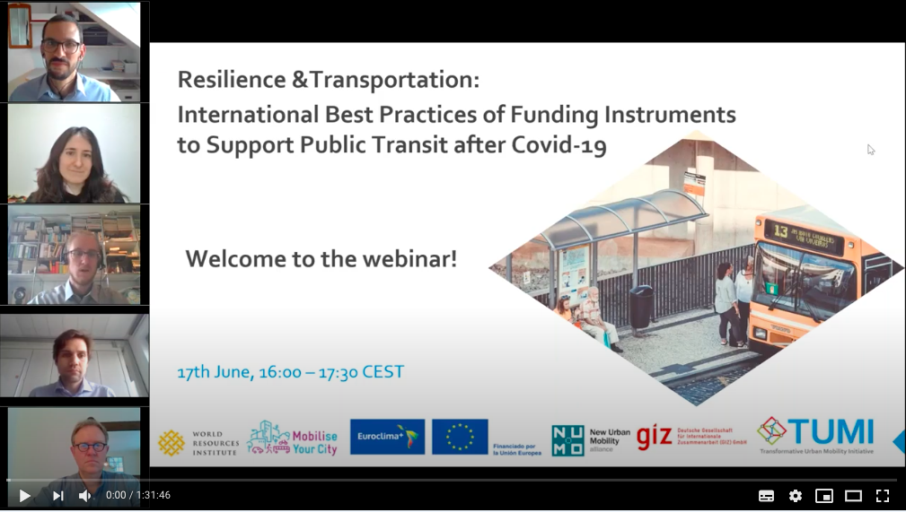 Webinar "International best practices of funding instruments to support ...